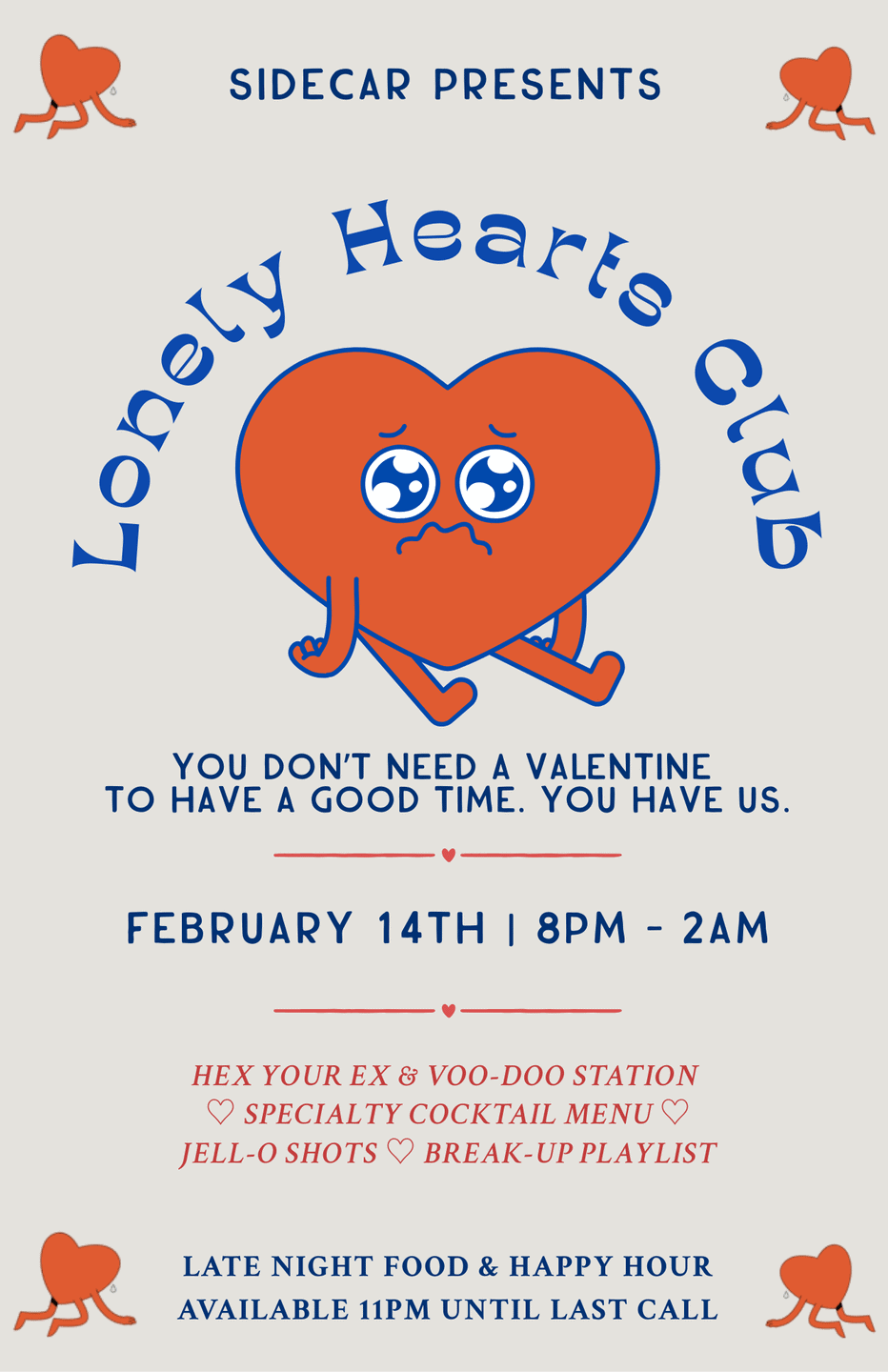 Lonely Hearts Club - V Pizza