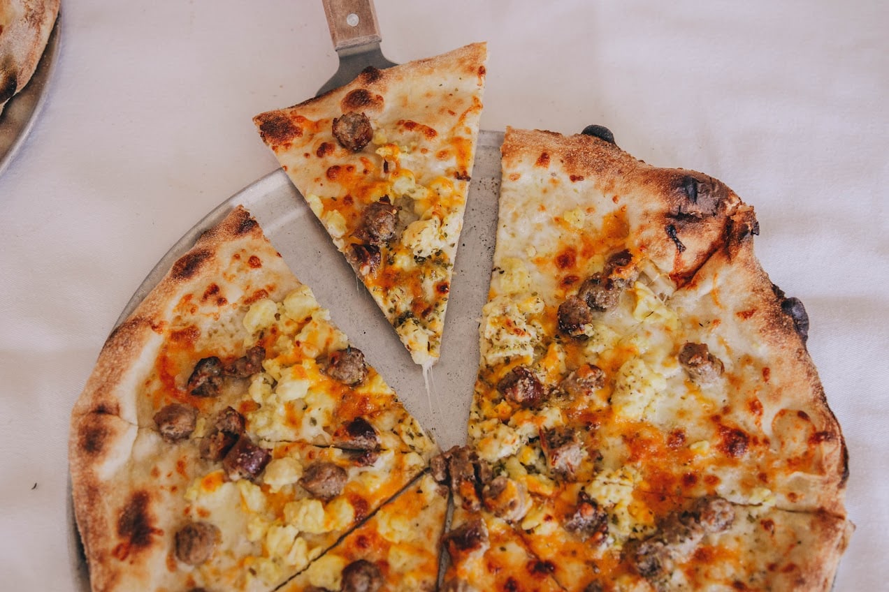 Brunch - V Pizza Menu